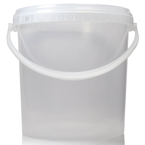 10L Natural Bucket With Handle & T/E Lid – jerry-cans.co.uk